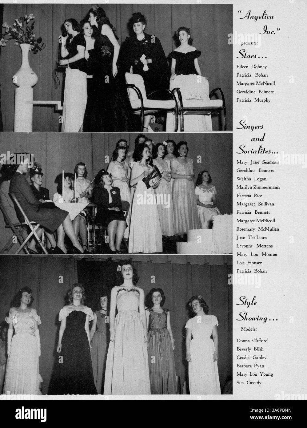 This 1946 yearbook from St. Margaret's Academy documents important ...