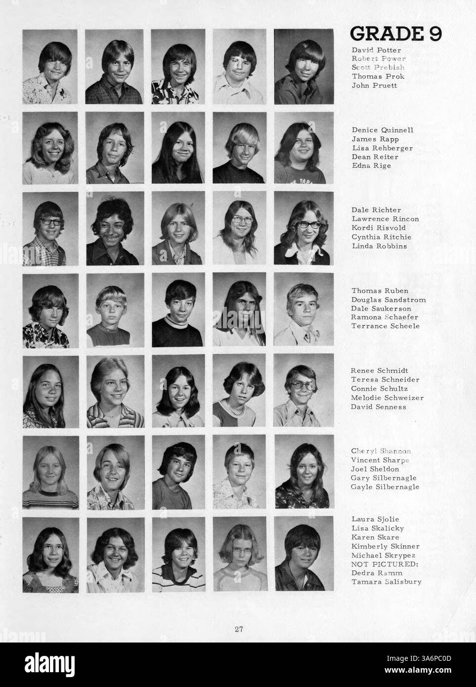 The 'Sanford Memories 75-76' yearbook from Sanford Jr. High documents ...