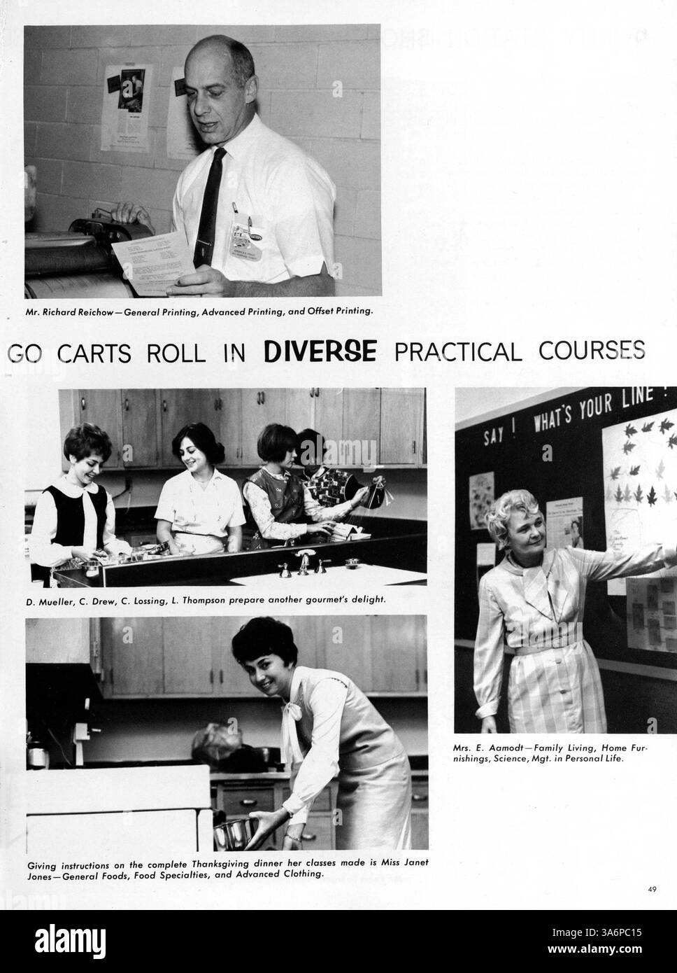 The 1966 Whigrean yearbook from Edina-Morningside High School documents the student body ...