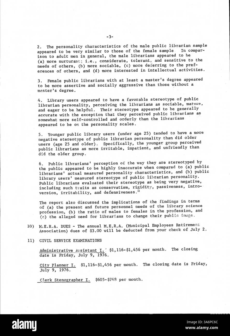 The Minneapolis Public Library 1976 bulletin kept staff informed of ...