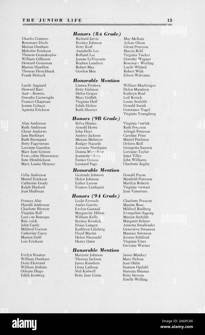 This school annual from 1933 provides a snapshot of the student and ...