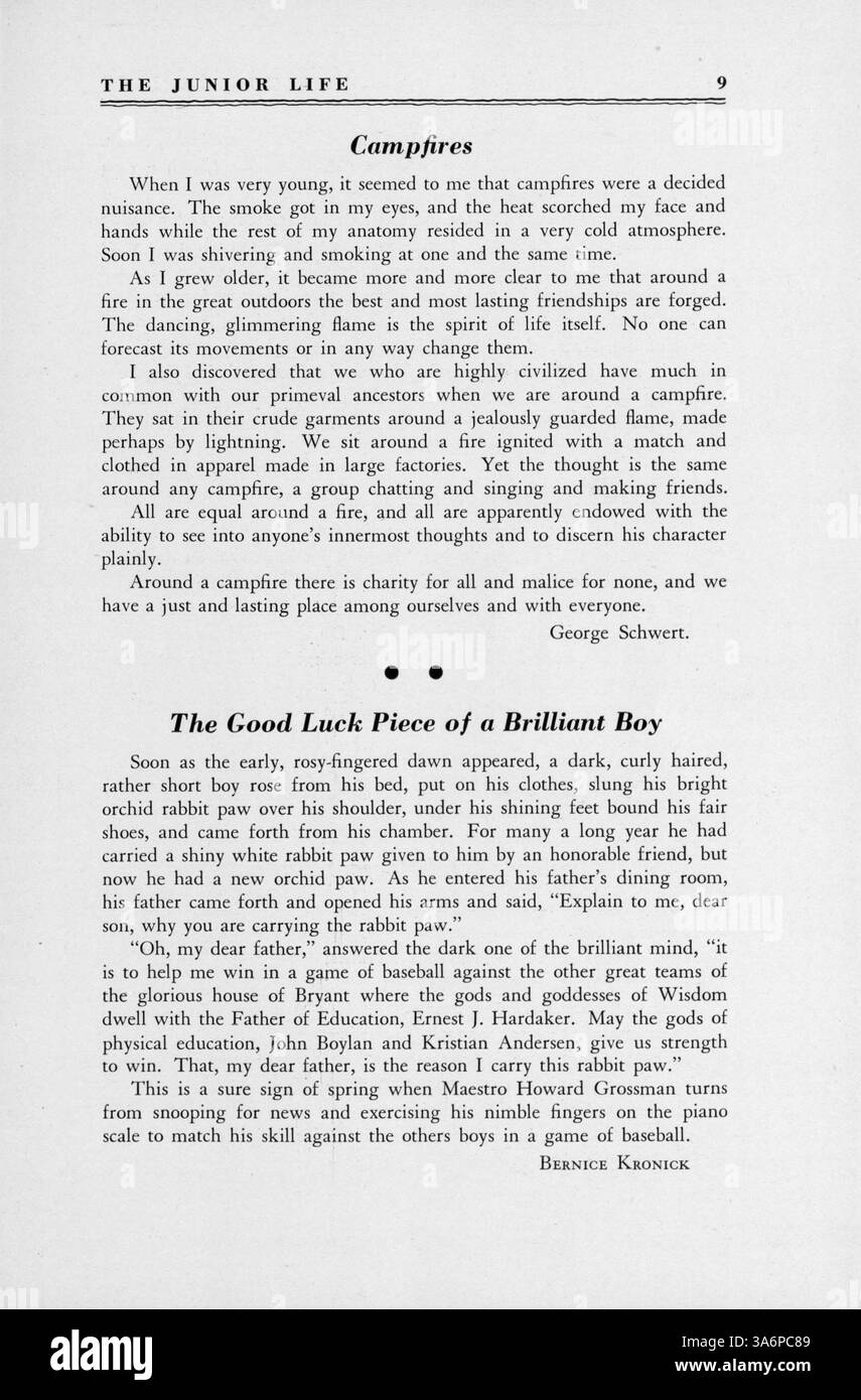 This 1933 yearbook provides a look into the student body hi-res stock ...