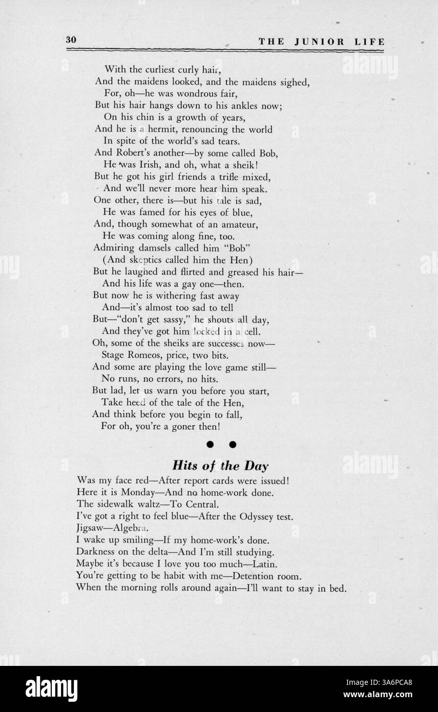 The Bryant Jr. High Yearbook for 1933 captures student life, faculty ...