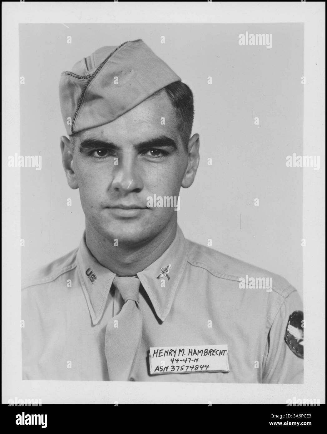 Henry M. Hambrecht, from Lafayette, served in the United States Army ...