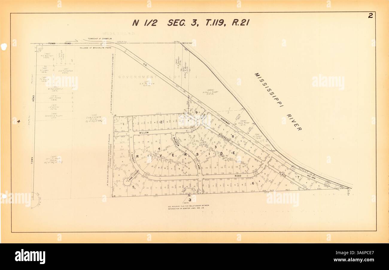 This atlas includes extensive maps for Brooklyn Center, Brooklyn Park ...