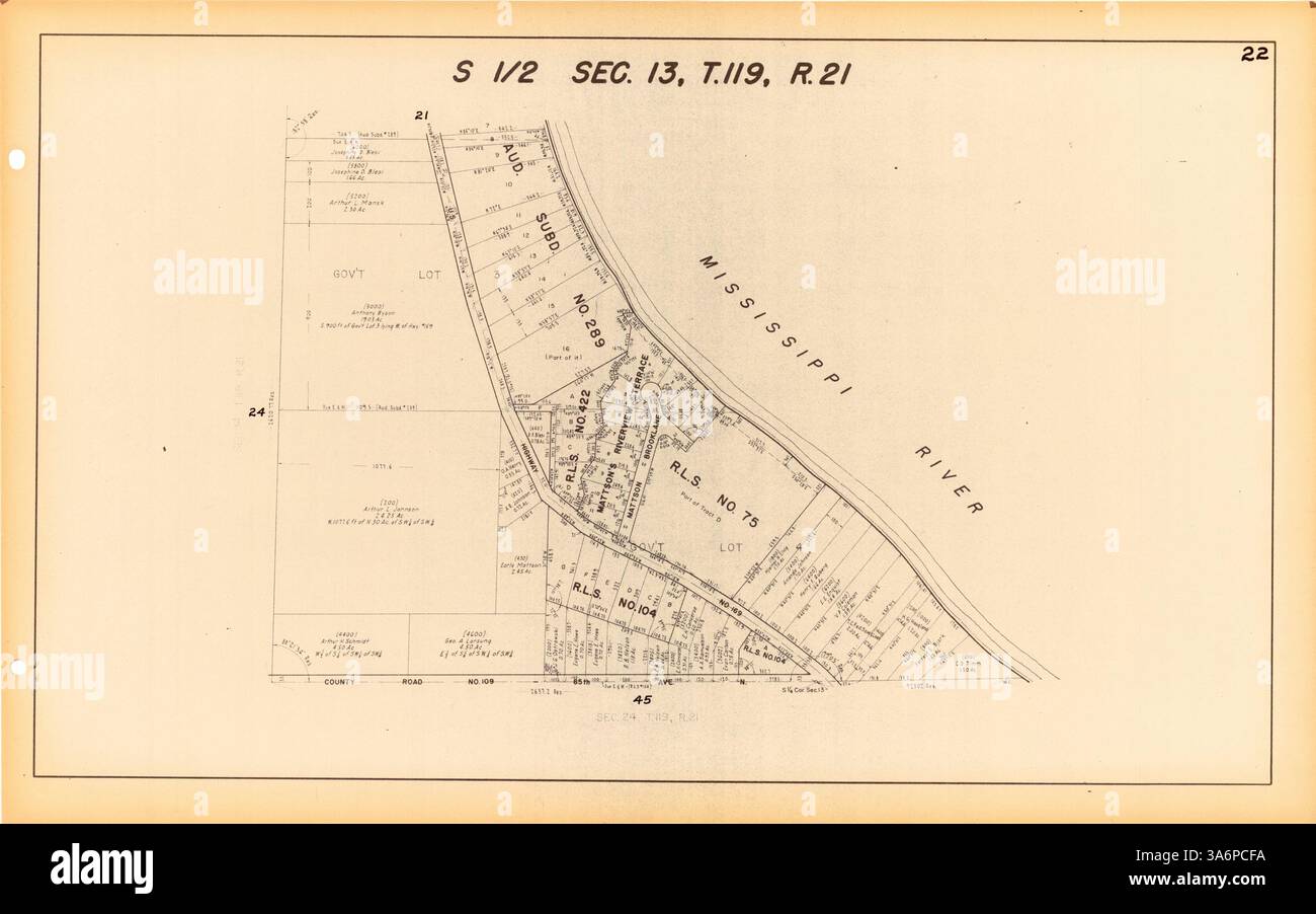 This atlas offers maps of brooklyn center hi-res stock photography and ...