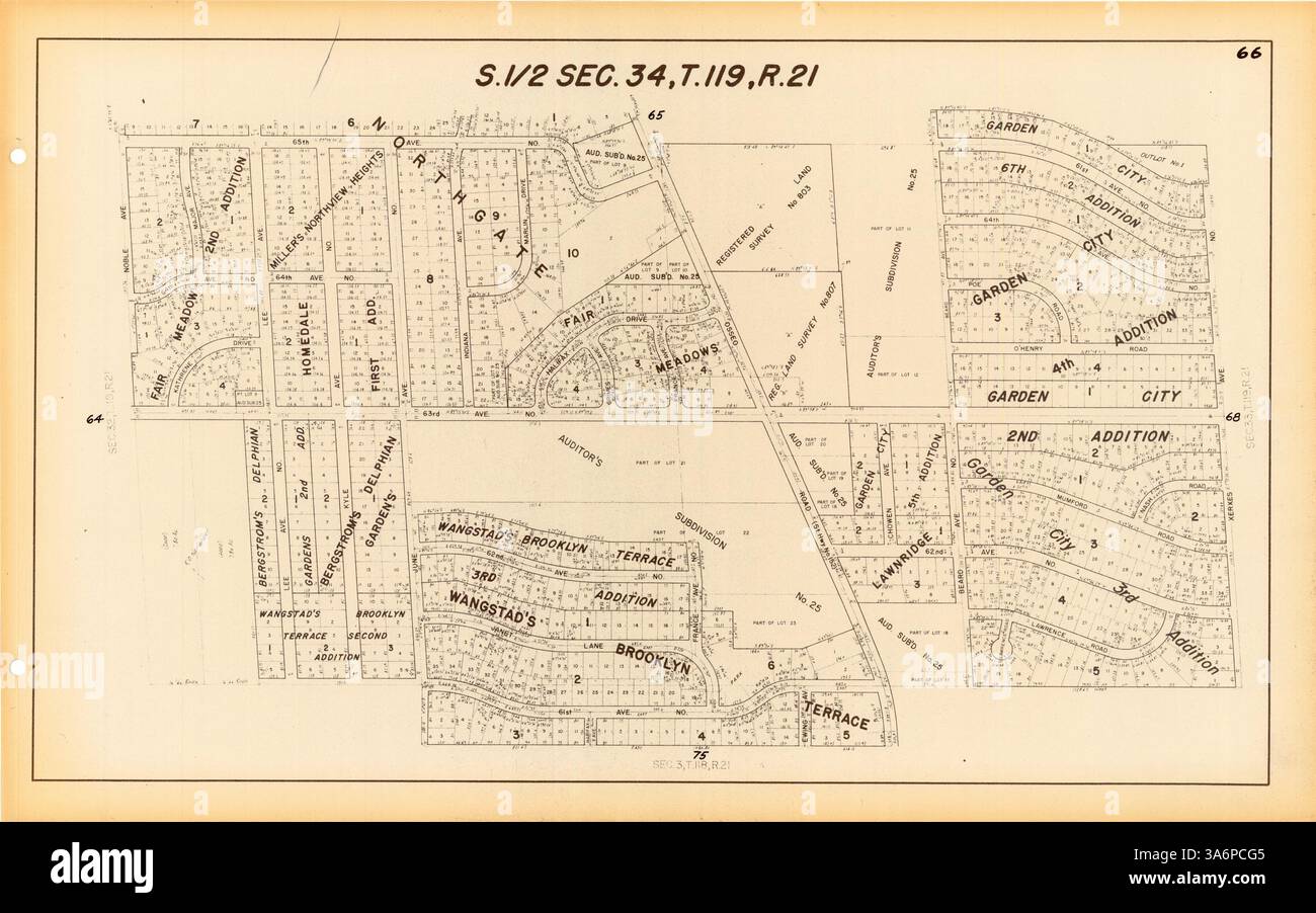 This atlas provides detailed maps of Brooklyn Center, Brooklyn Park ...