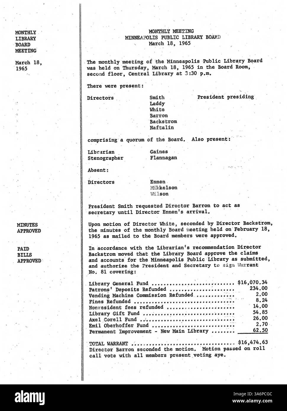 1965 library decisions hi-res stock photography and images - Alamy