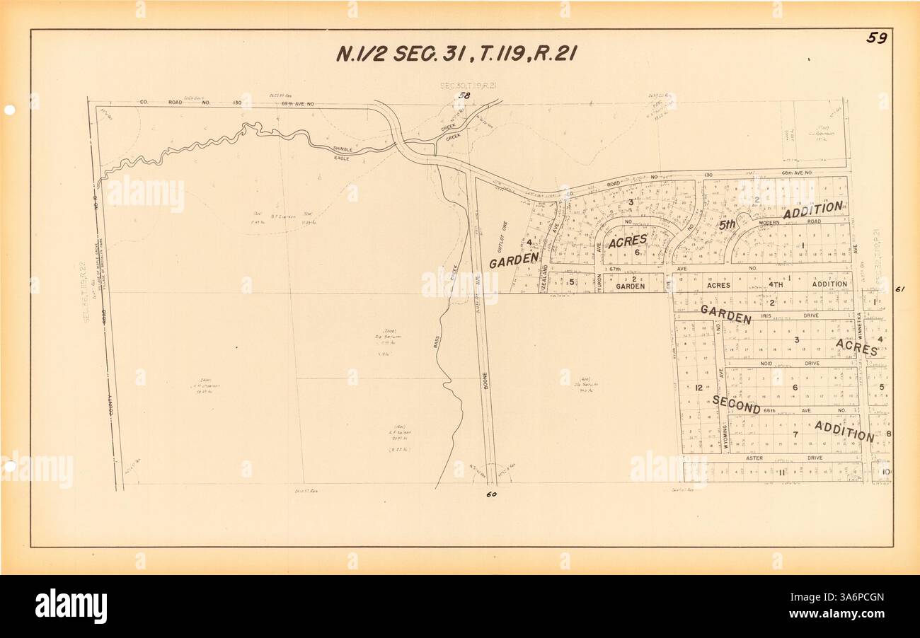 This set of maps provides a detailed overview of Brooklyn Center ...