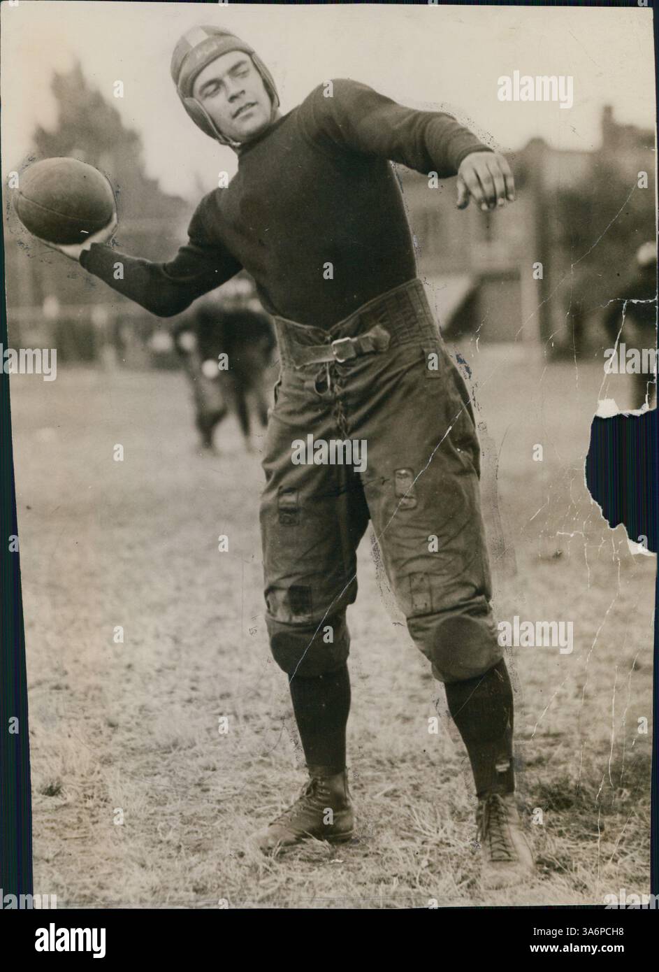 Joe Fleming is depicted as the quarterback for the Central High School ...