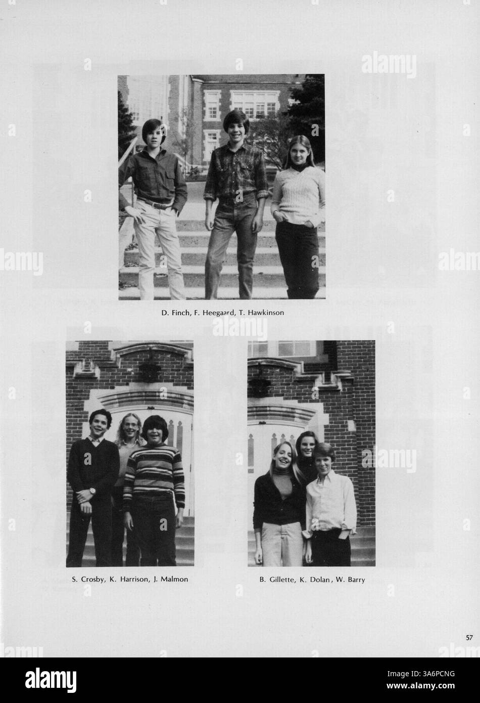 This 1980 Blake Middle School Yearbook documents the significant ...