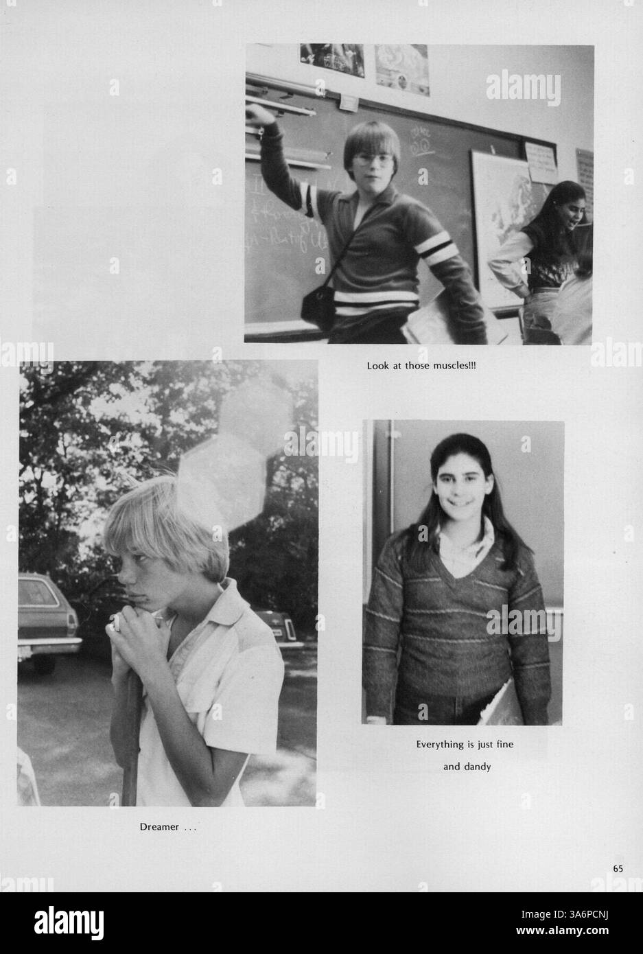 This 1980 blake middle school yearbook captures the highlights o hi-res ...