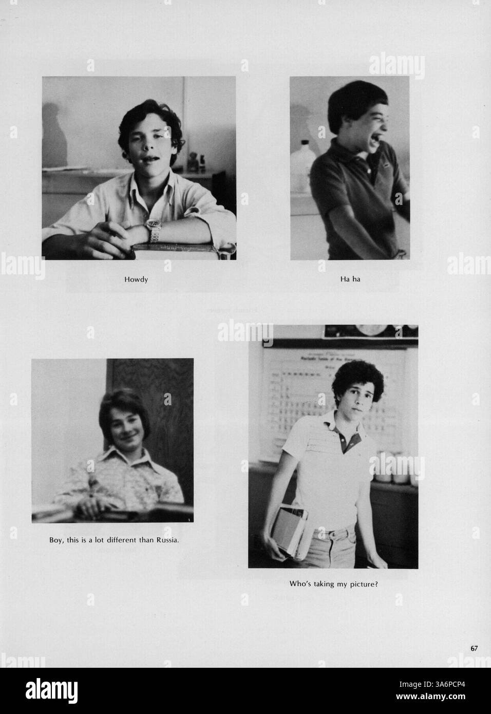 The 1980 Blake Middle School Yearbook reflects the school year with ...