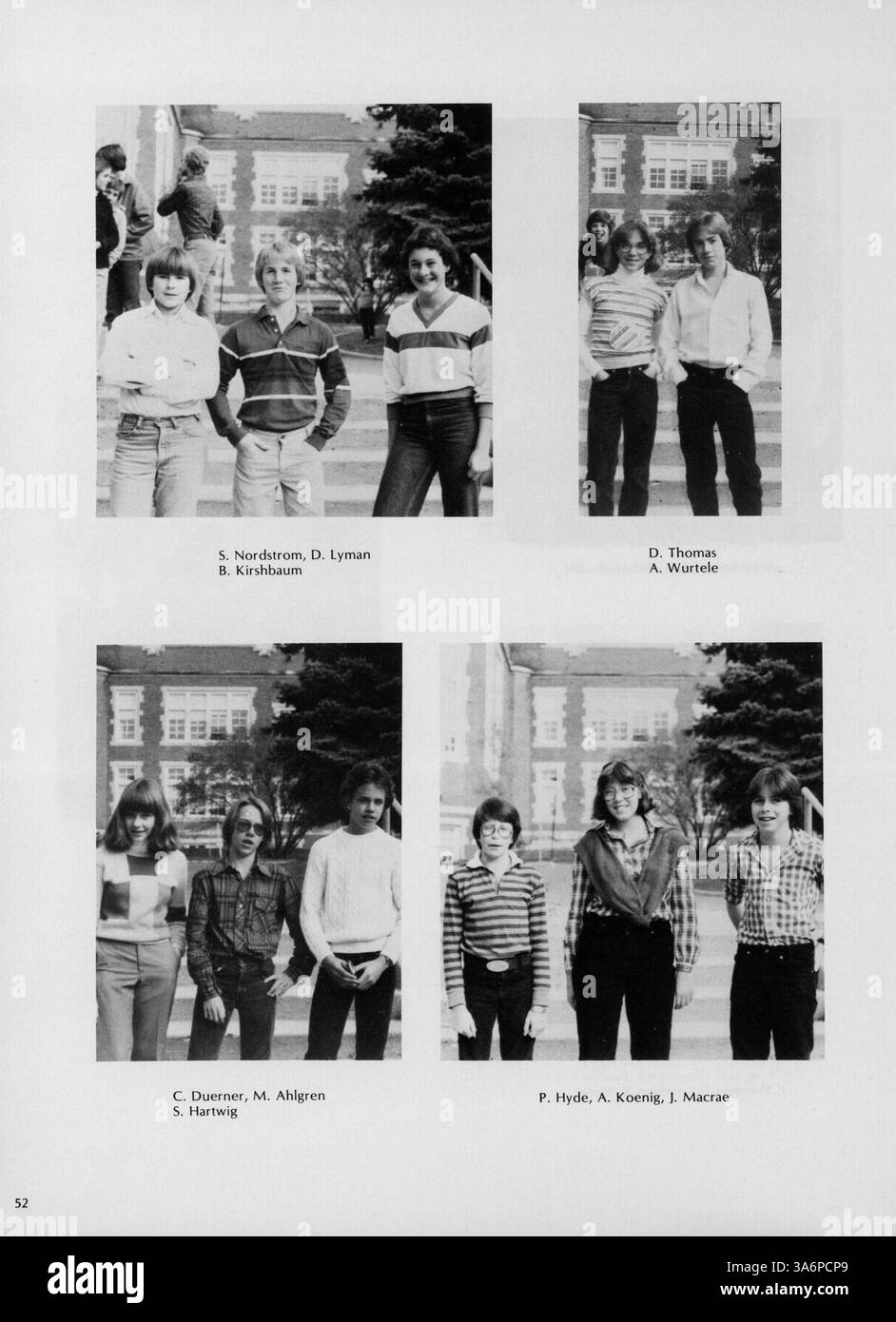 The 1980 Blake Middle School Yearbook showcases student and teacher ...