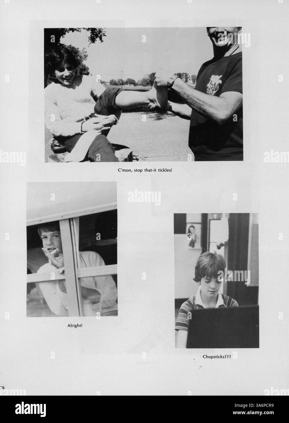 The 1980 Blake Middle School Yearbook captures key moments of the 1979-1980 school year ...