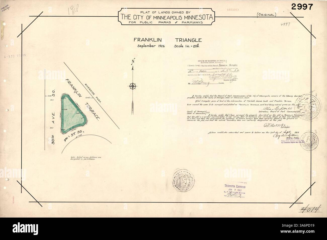 Franklin Triangle is a historic location in the Minneapolis area ...