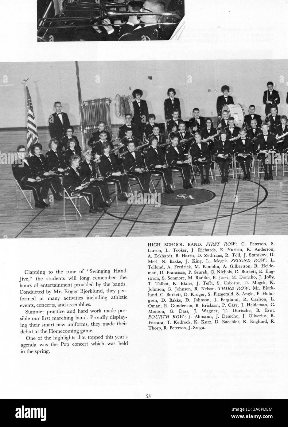 The 1964 yearbook from St. Anthony Village High School reflects the ...