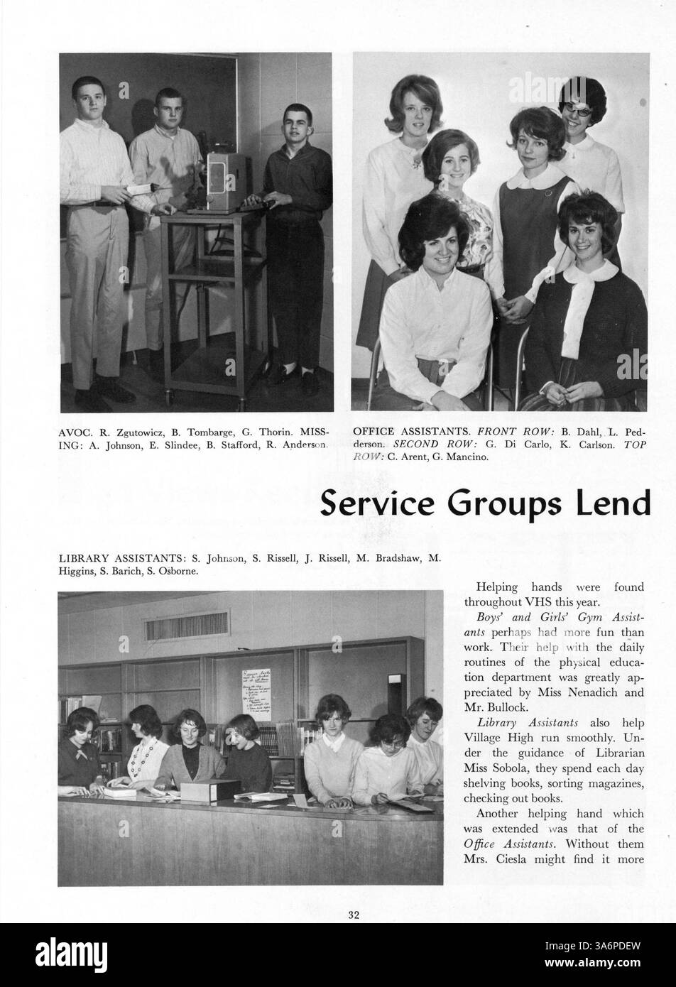 The St. Anthony Village High School yearbook for 1964 highlights ...