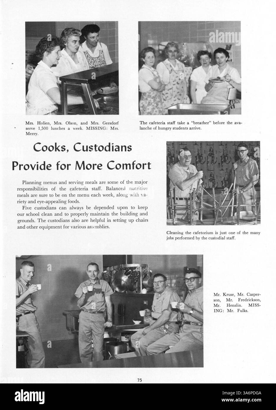 This 1964 high school yearbook documents key moments from St. Anthony ...