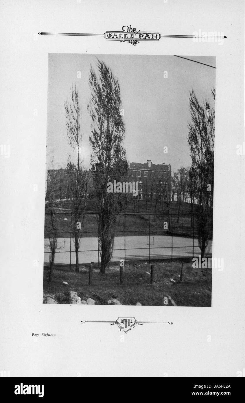 The 1931 Blake Yearbook, titled Call-O'-Pan, documents the students ...