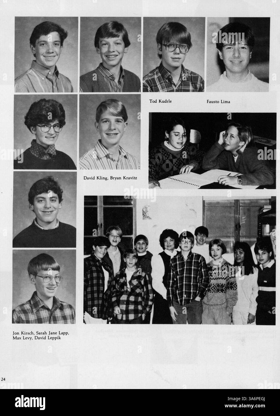The Blake Middle School yearbook from 1986 captures student and teacher ...