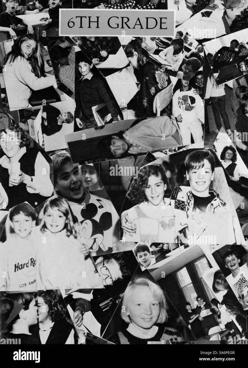 The blake middle school yearbook from 1986 documents student lif hi-res ...
