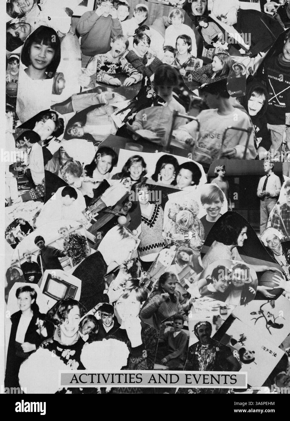 The 1986 Blake Middle School yearbook offers a detailed record of the ...