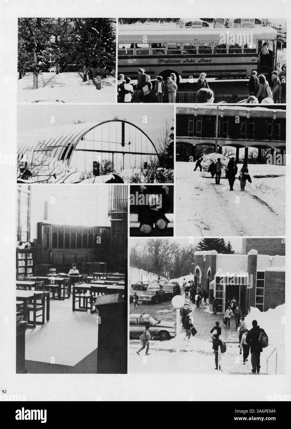 Blake Middle School’s 1986 yearbook documents the 1985-1986 academic ...