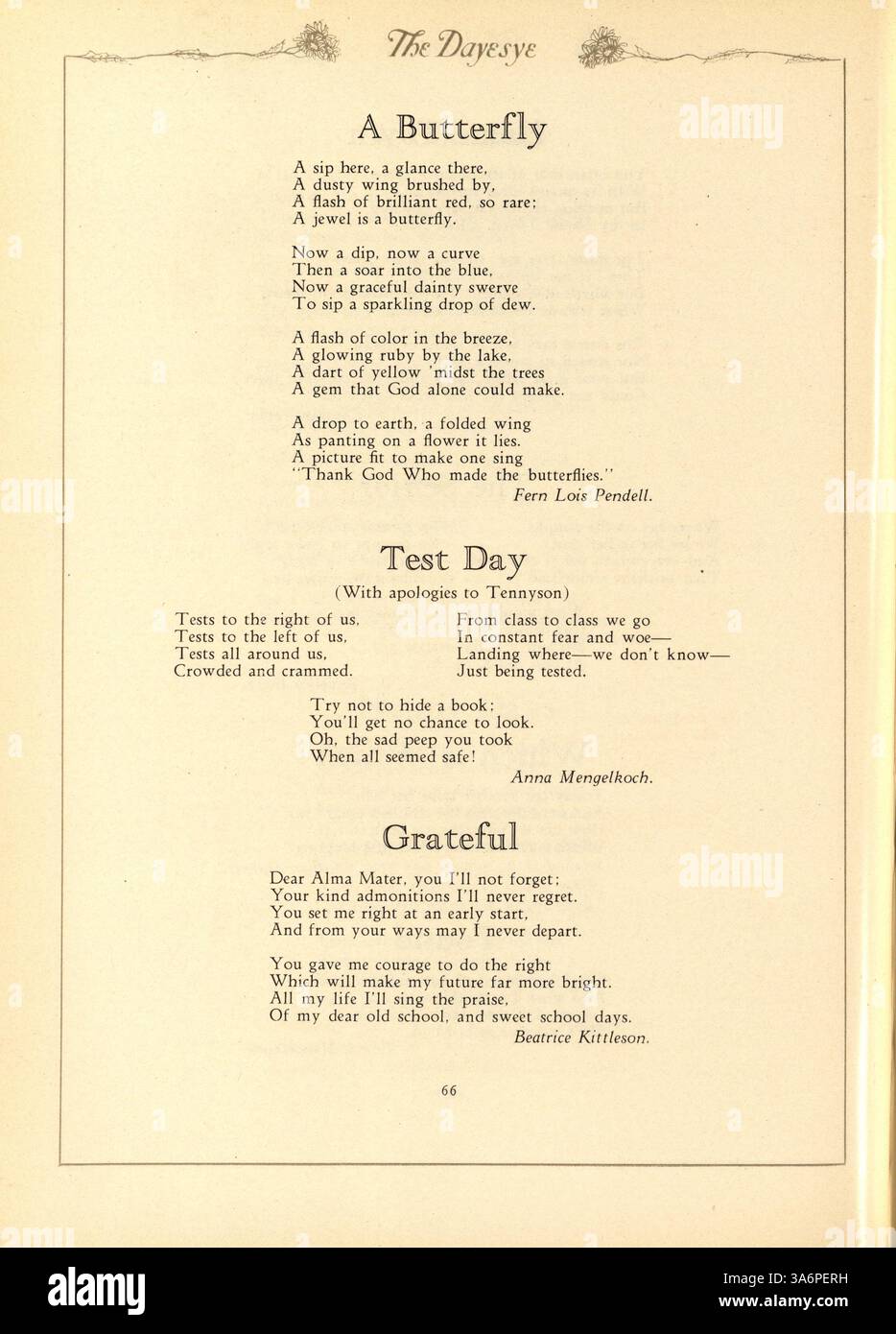 Major events from the 1926 1927 school year hi-res stock photography ...