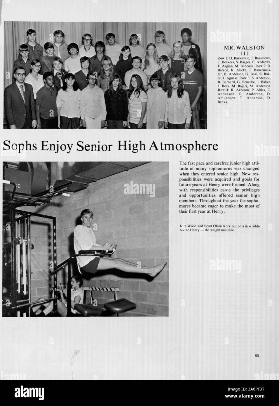 The 1971 Patrick Henry High Yearbook is a comprehensive documentation of the school's academic ...