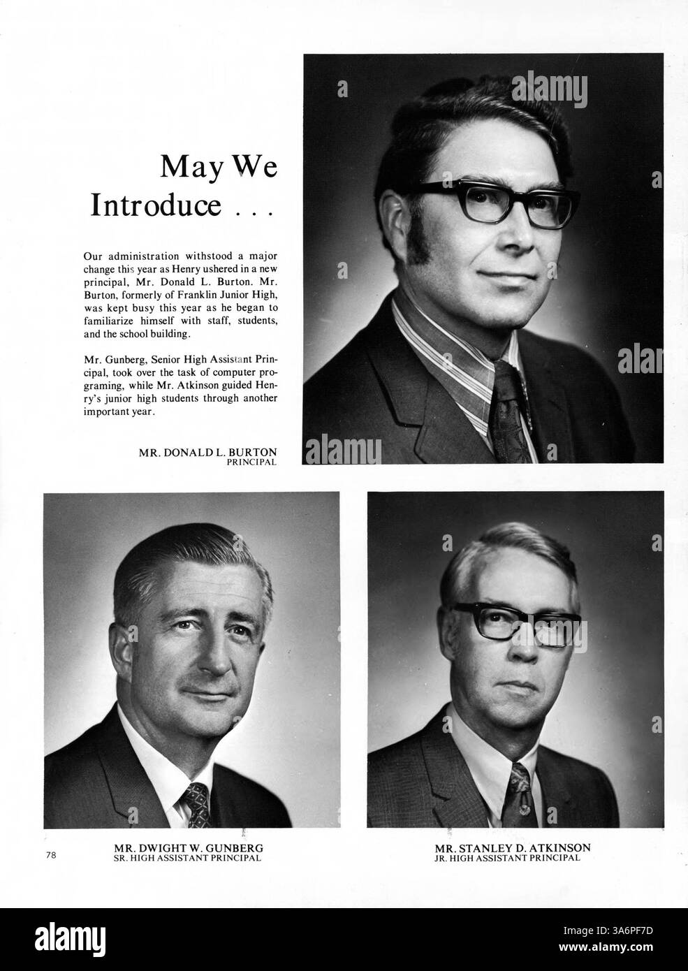 This 1971 yearbook from Patrick Henry High School reflects on the ...