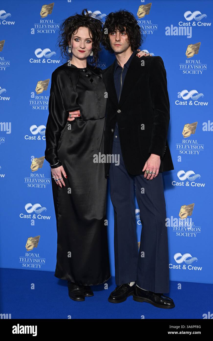 London, UK. March 25th, 2025. Freya Parks and Ben Rose arriving at the ...