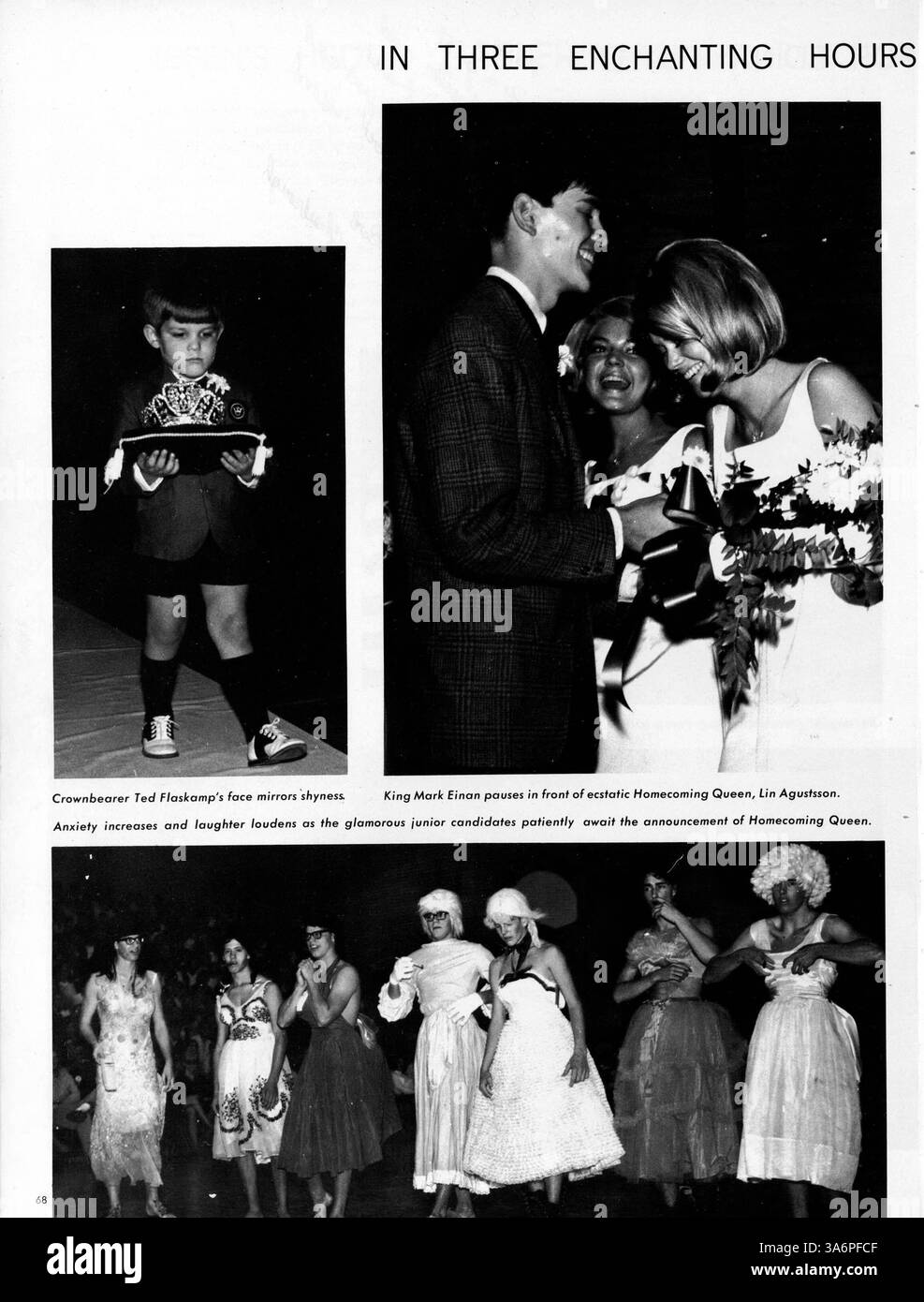 This 1966 Whigrean yearbook from Edina-Morningside High School features key events, student ...