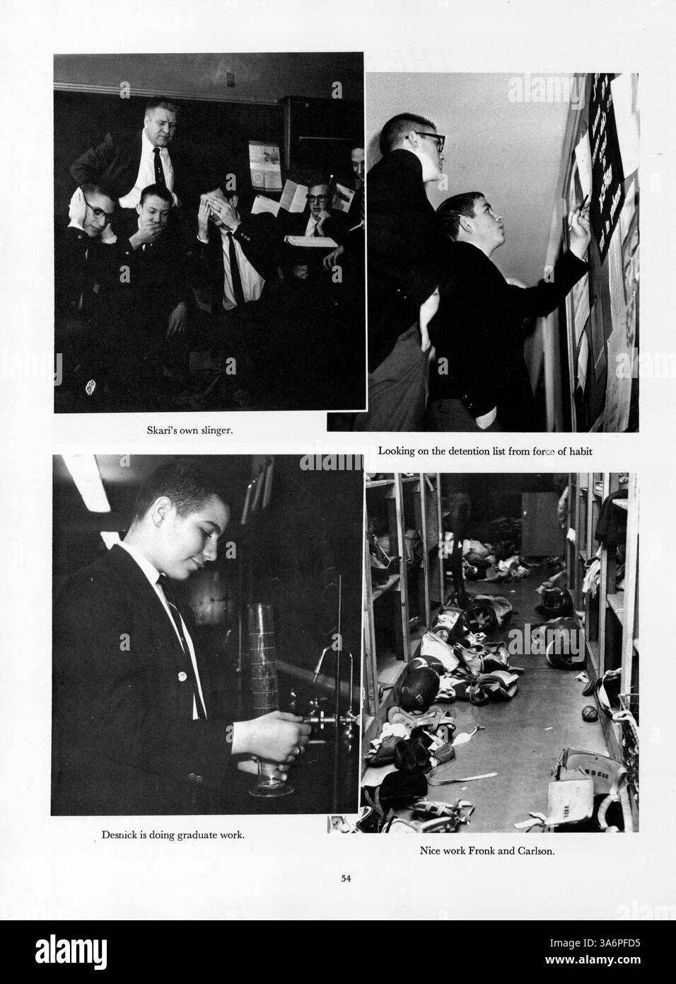 The 1963 Mustang Yearbook from Breck School captures the 1962-1963 ...