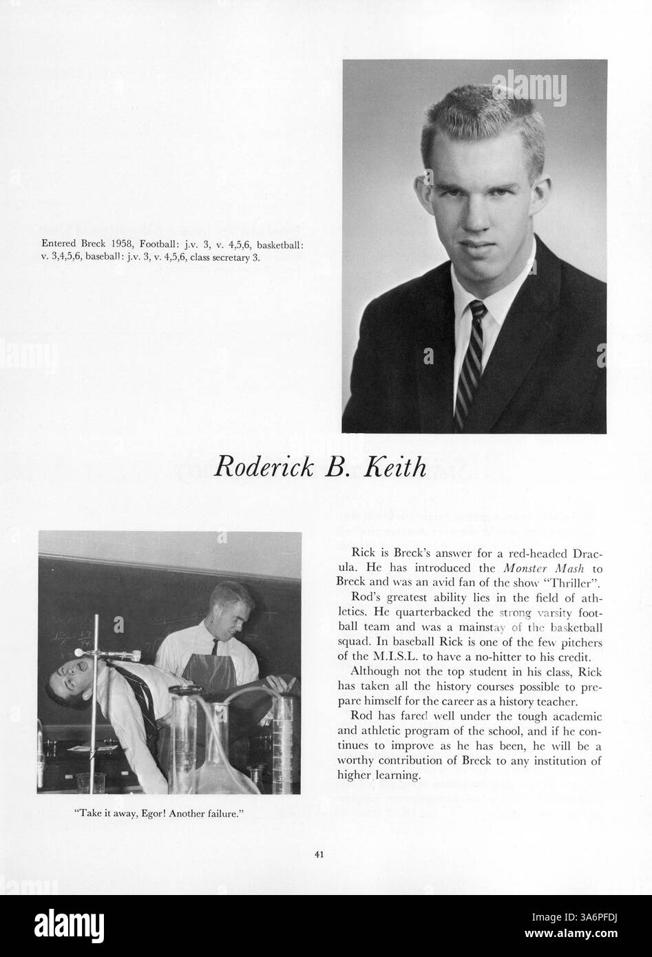 The 1963 Mustang Yearbook from Breck School highlights the 1962-1963 ...