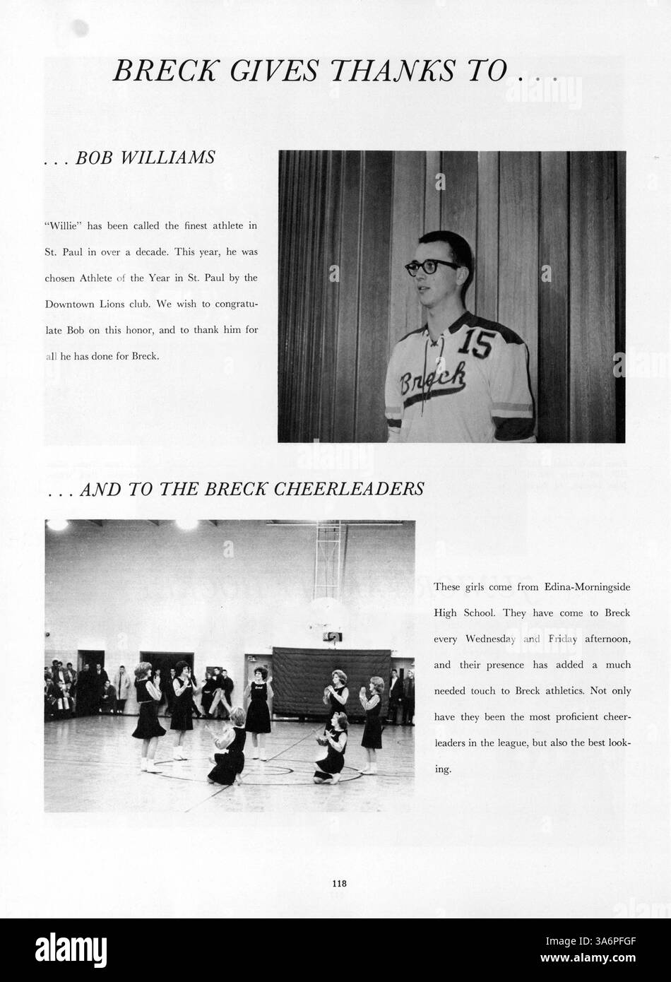 The 1963 edition of the Mustang Yearbook provides a look back at Breck ...