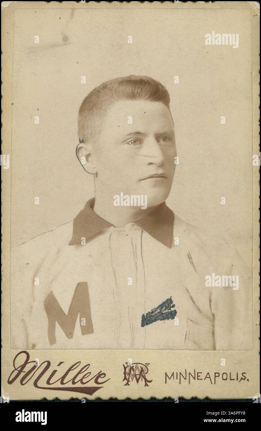 Martin Duke, a former player for the Minneapolis Millers baseball team ...