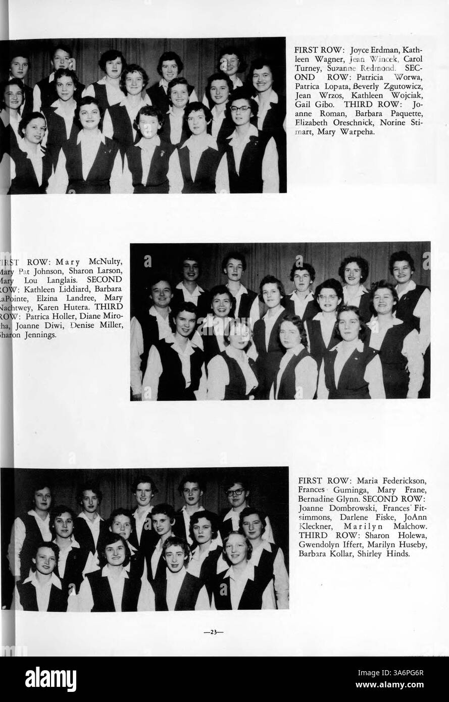 The Paduan Yearbook of 1956 from St. Anthony High School presents a snapshot of the 1955-1956 ...