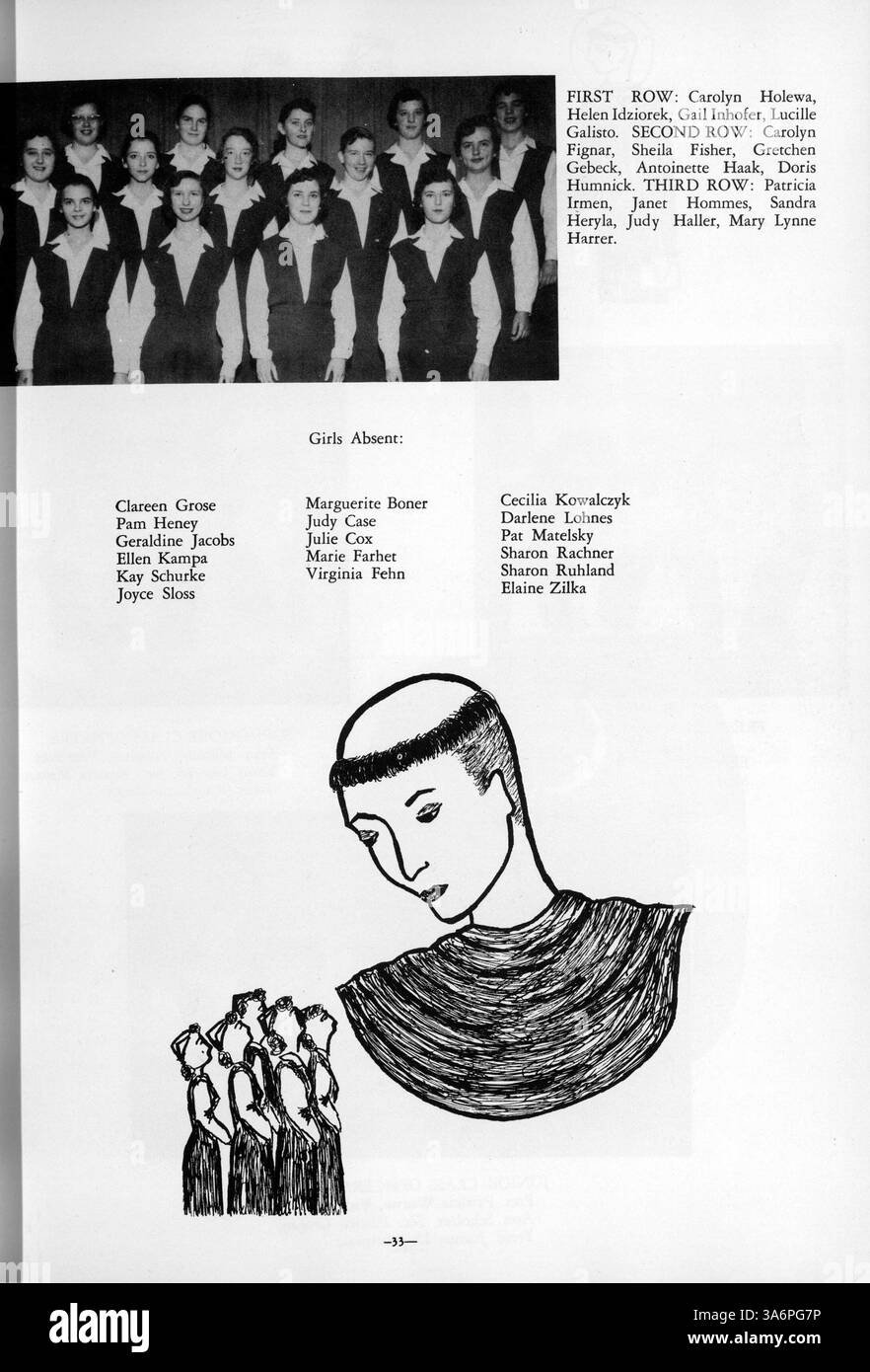 The 1956 Paduan Yearbook from St. Anthony High School reflects on the ...