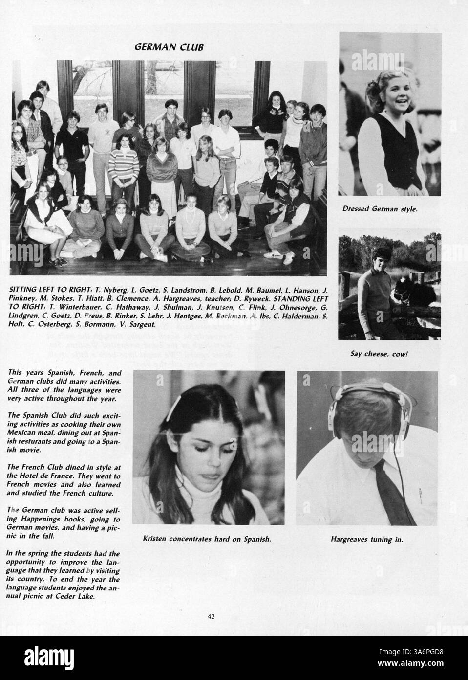 The 1981 edition of the West High yearbook, The Hesperian, documents ...