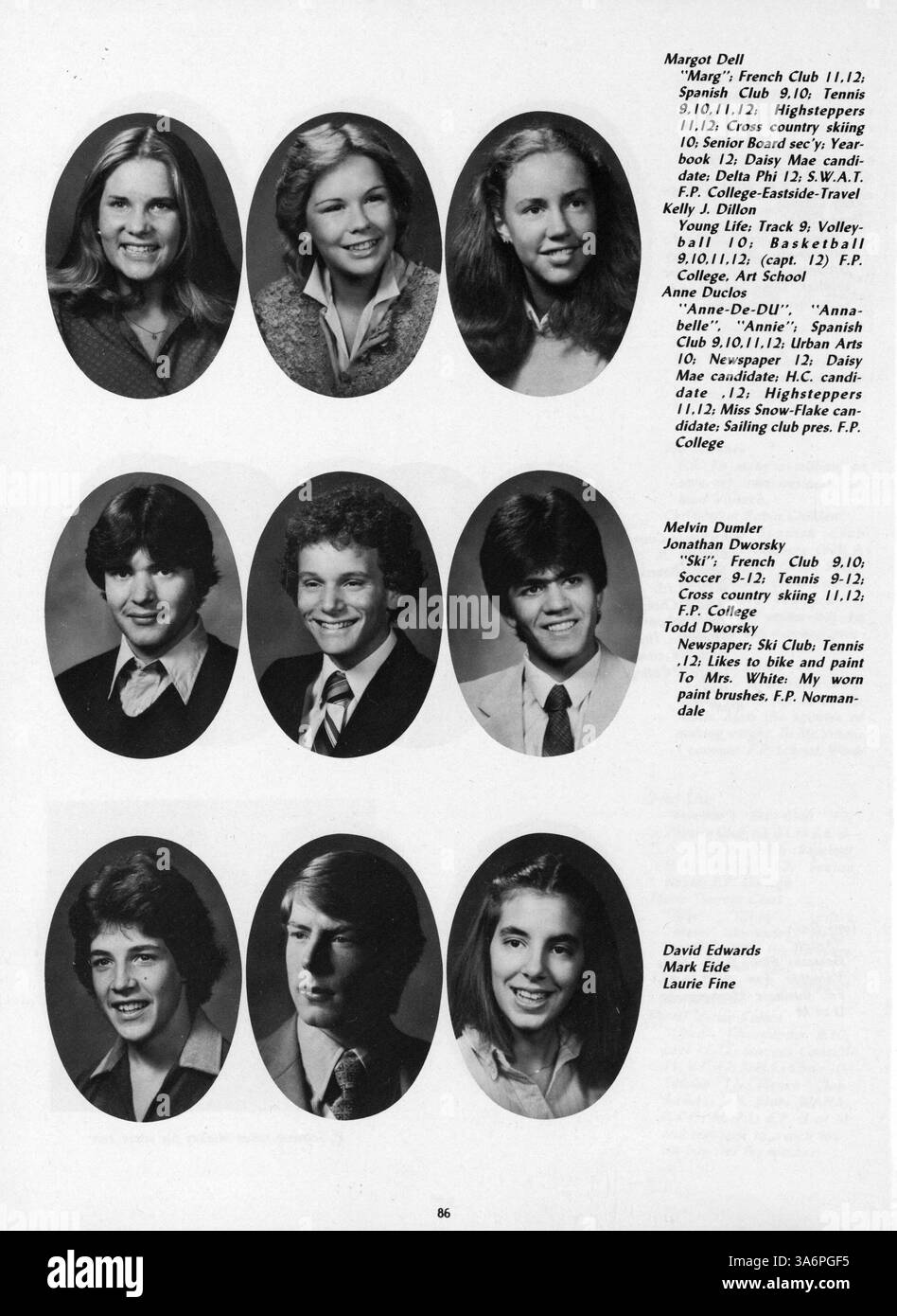 The 1981 West High yearbook documents significant events, athletic ...