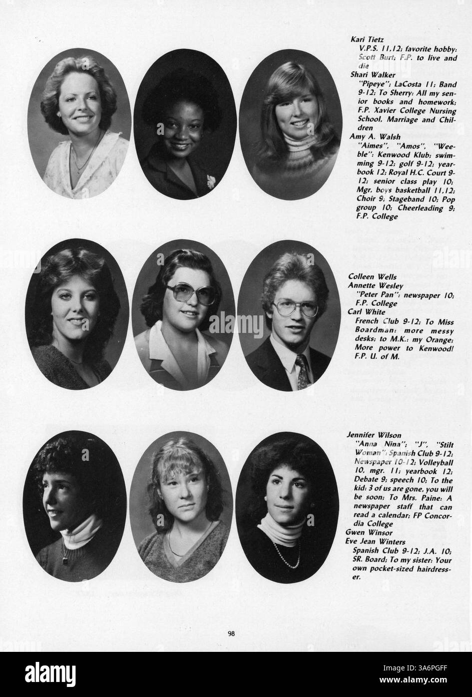 This 1981 Hesperian yearbook provides a visual record of student ...