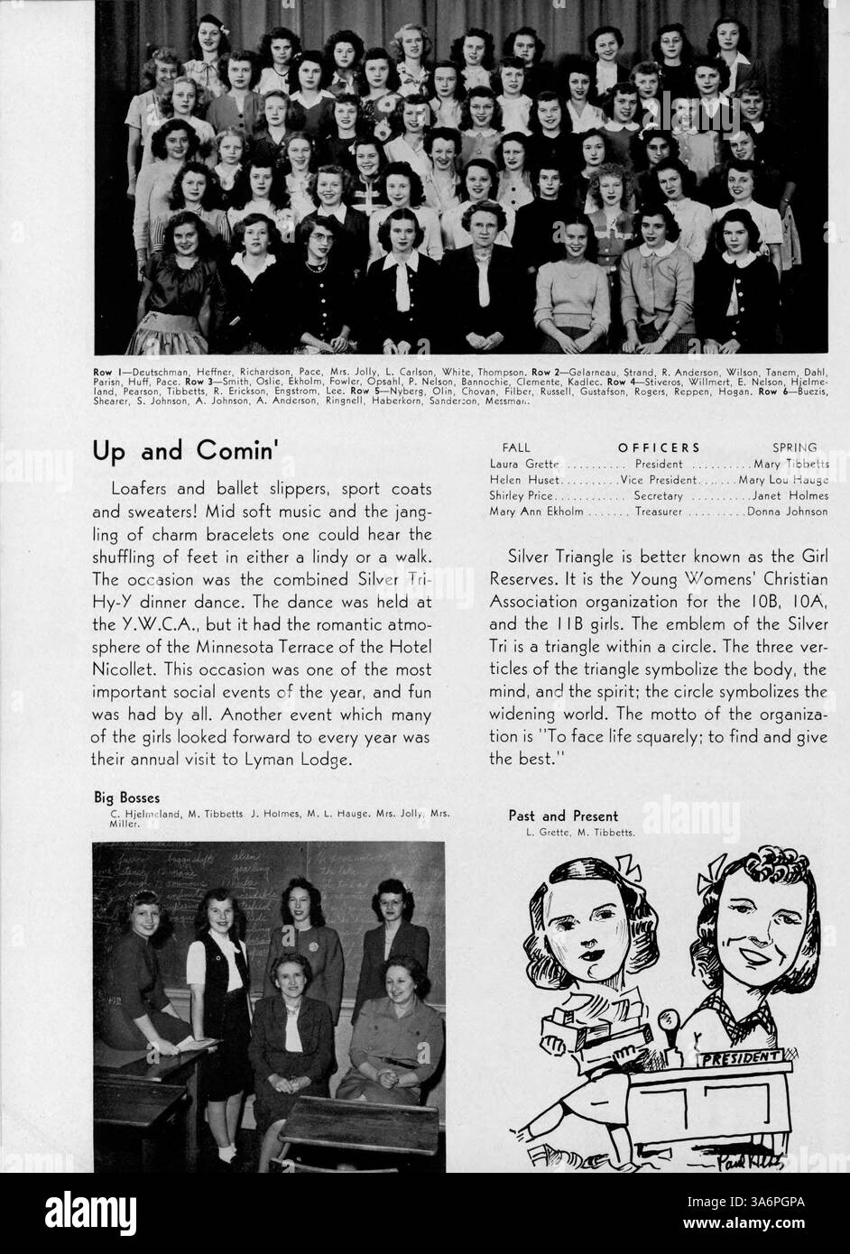 This high school yearbook, Sagamore, documents Roosevelt High School's ...