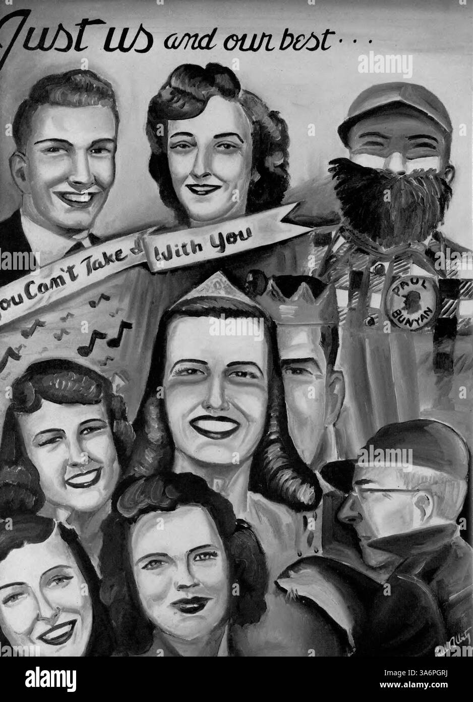 The Sagamore 1946 yearbook captures Roosevelt High School's student ...