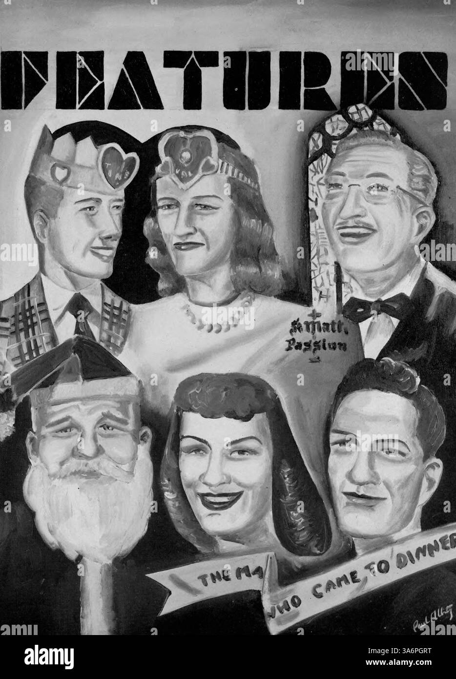 The 1946 Sagamore yearbook from Roosevelt High School showcases the key ...