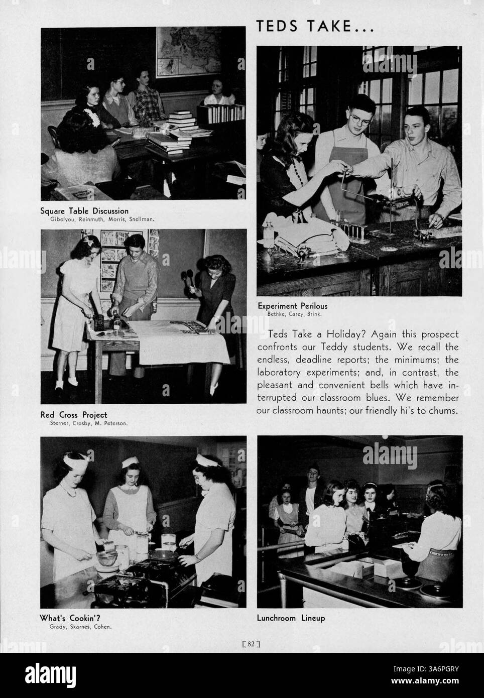 The roosevelt high school yearboo hi-res stock photography and images - Alamy