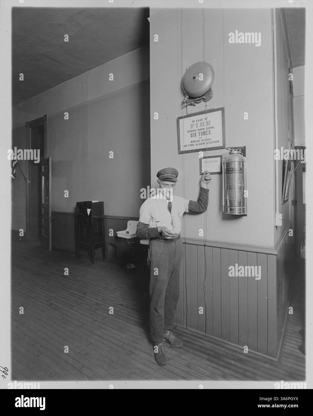 The Clay School fire alarm gong is an important historical object ...