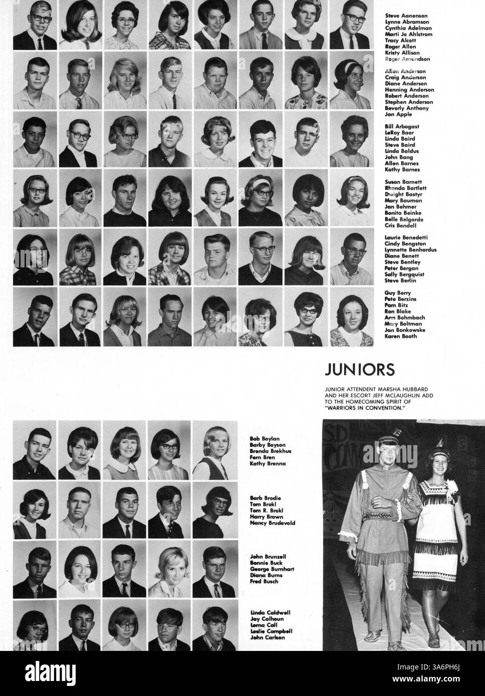 This high school yearbook from the 1964-1965 school year captures ...