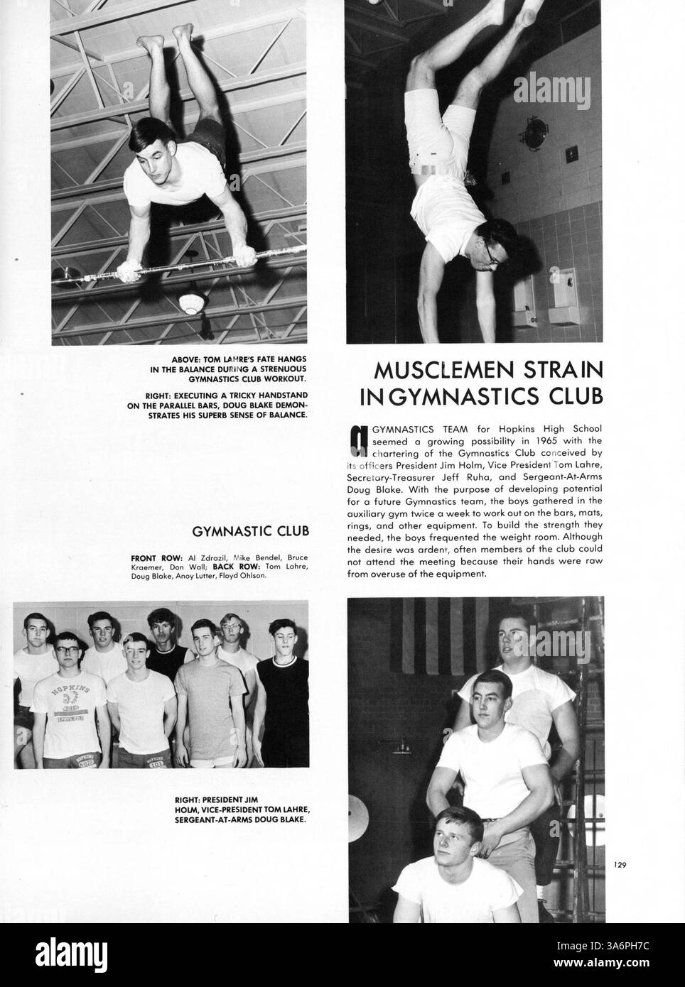 This 1965 yearbook from Hopkins High School documents the students ...