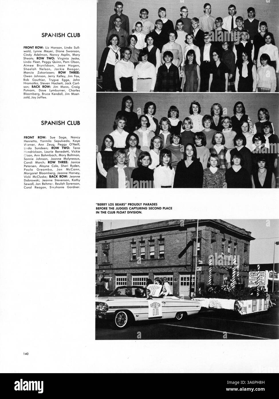 The 1965 hopkins high school yearbook captures key moments from hi-res ...